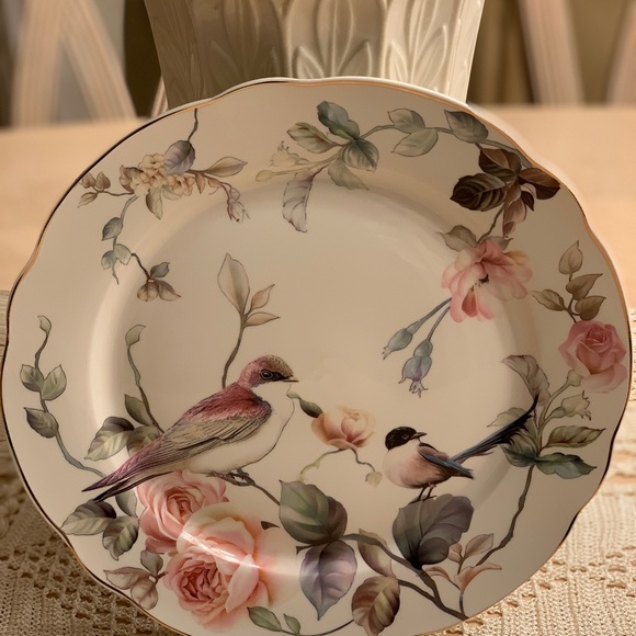 Grace Teaware | Dining | Grace Teaware Spring Garden Birds Dinner ...